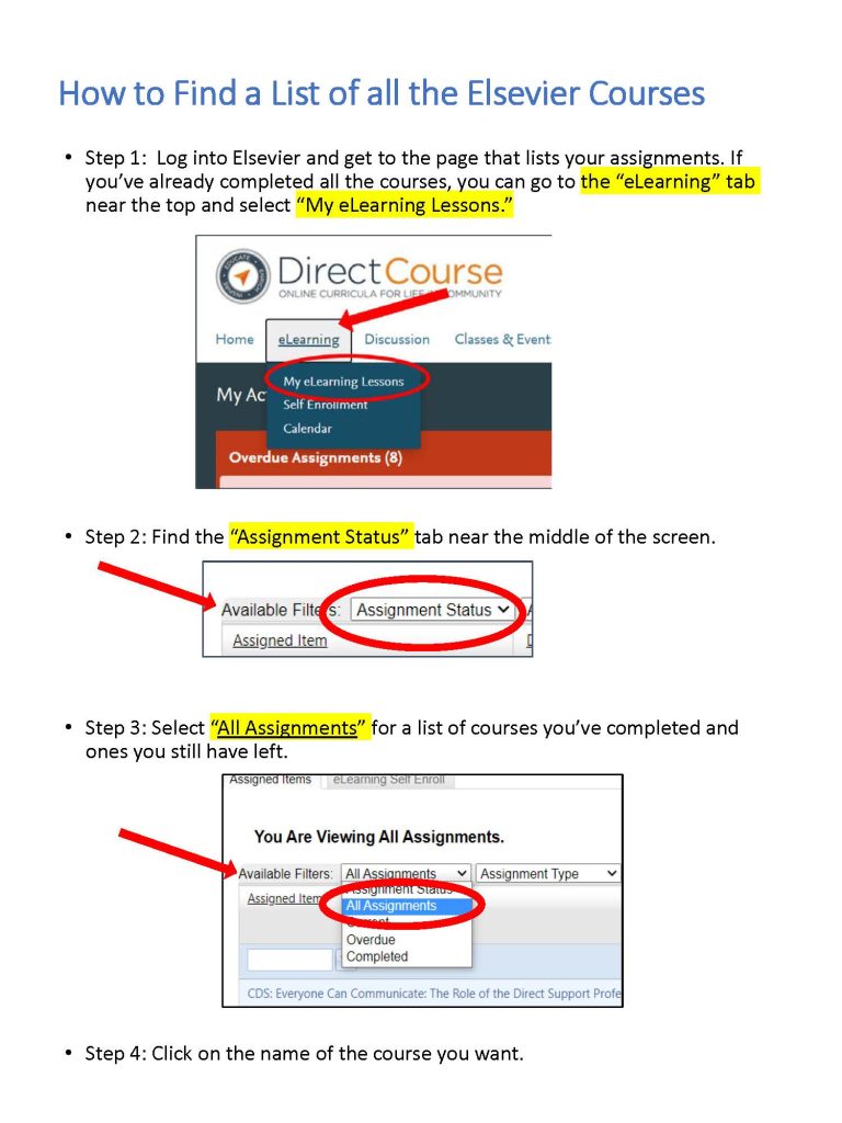 Training Calendar - SEEC